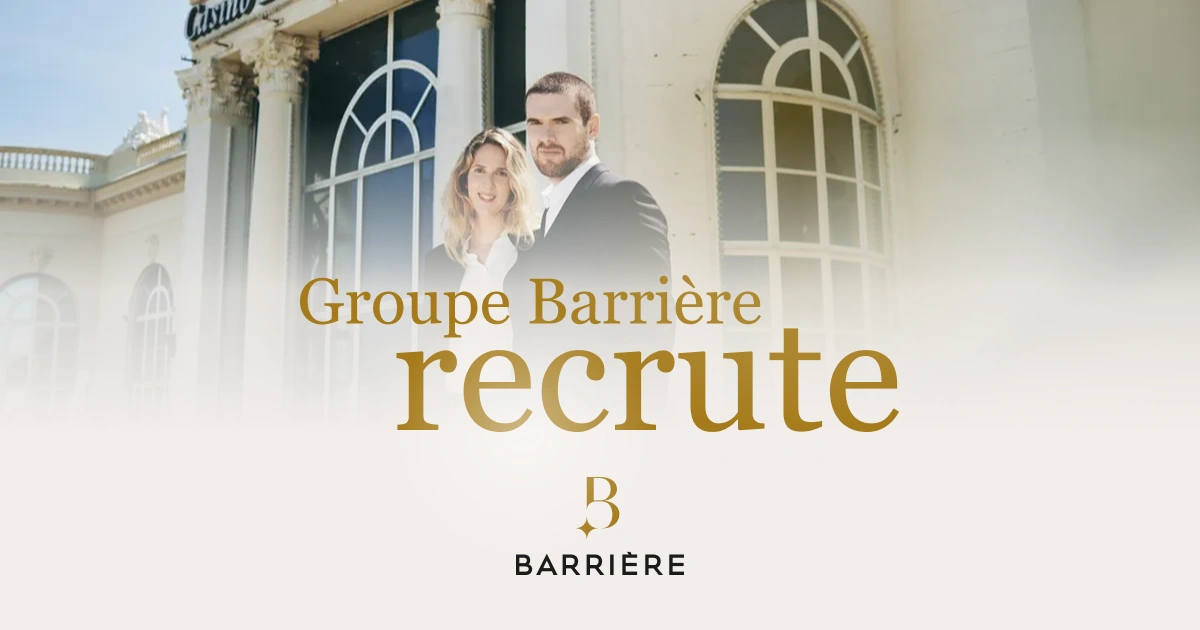 Recrutement NIGHT AUDITOR [ SAISON 2026 ] SAINT ARNOULT - Groupe Barrière